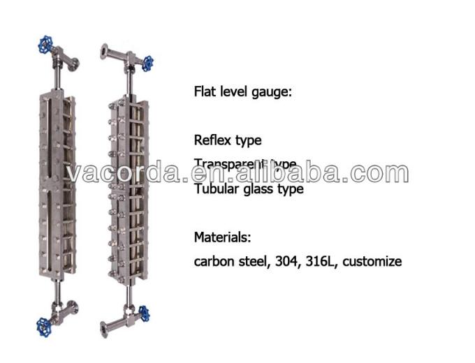 Indikator Level Tangki Cair Boiler Sight Glass Level Gauge